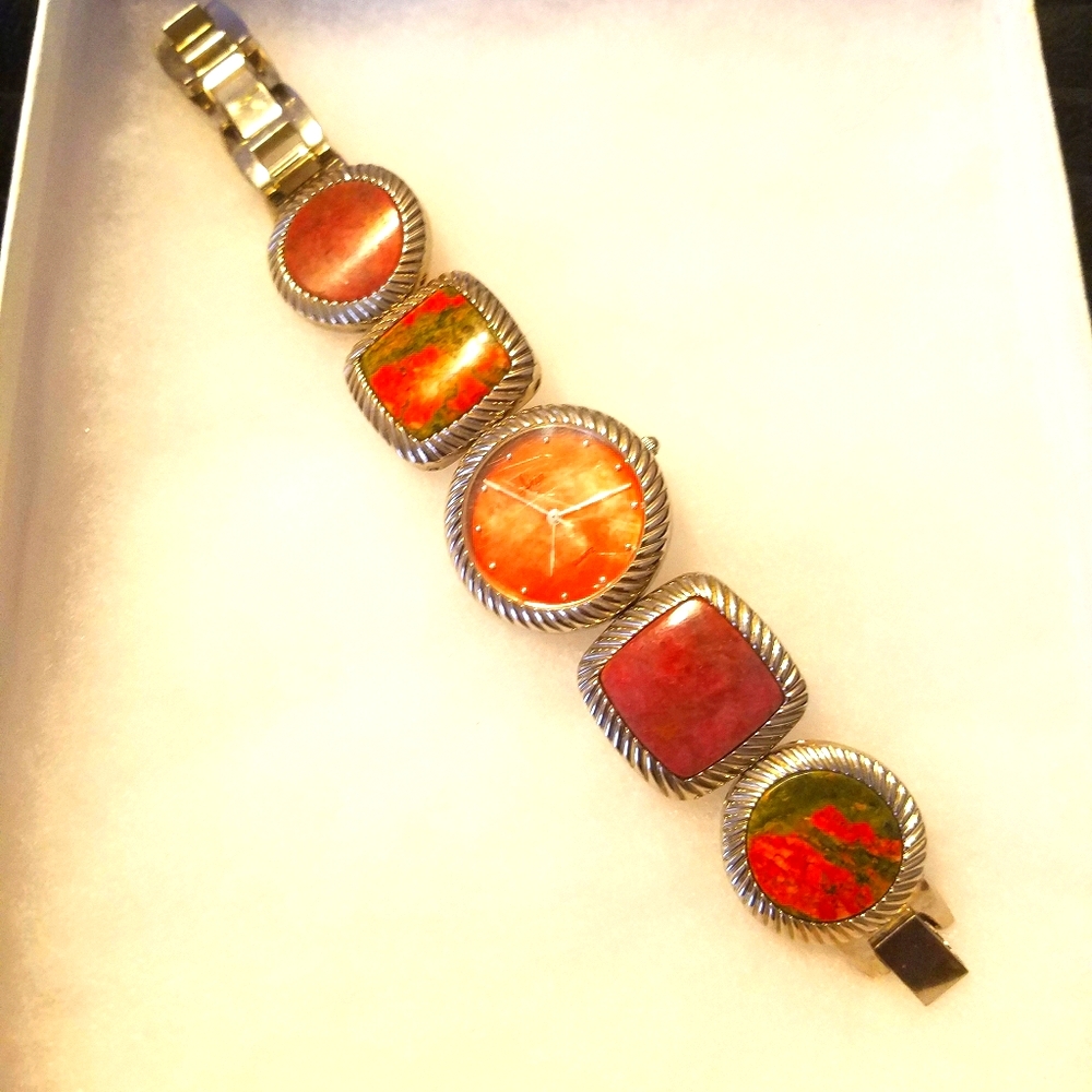 Vintage Aria Multi Gemstone Watch - Gem